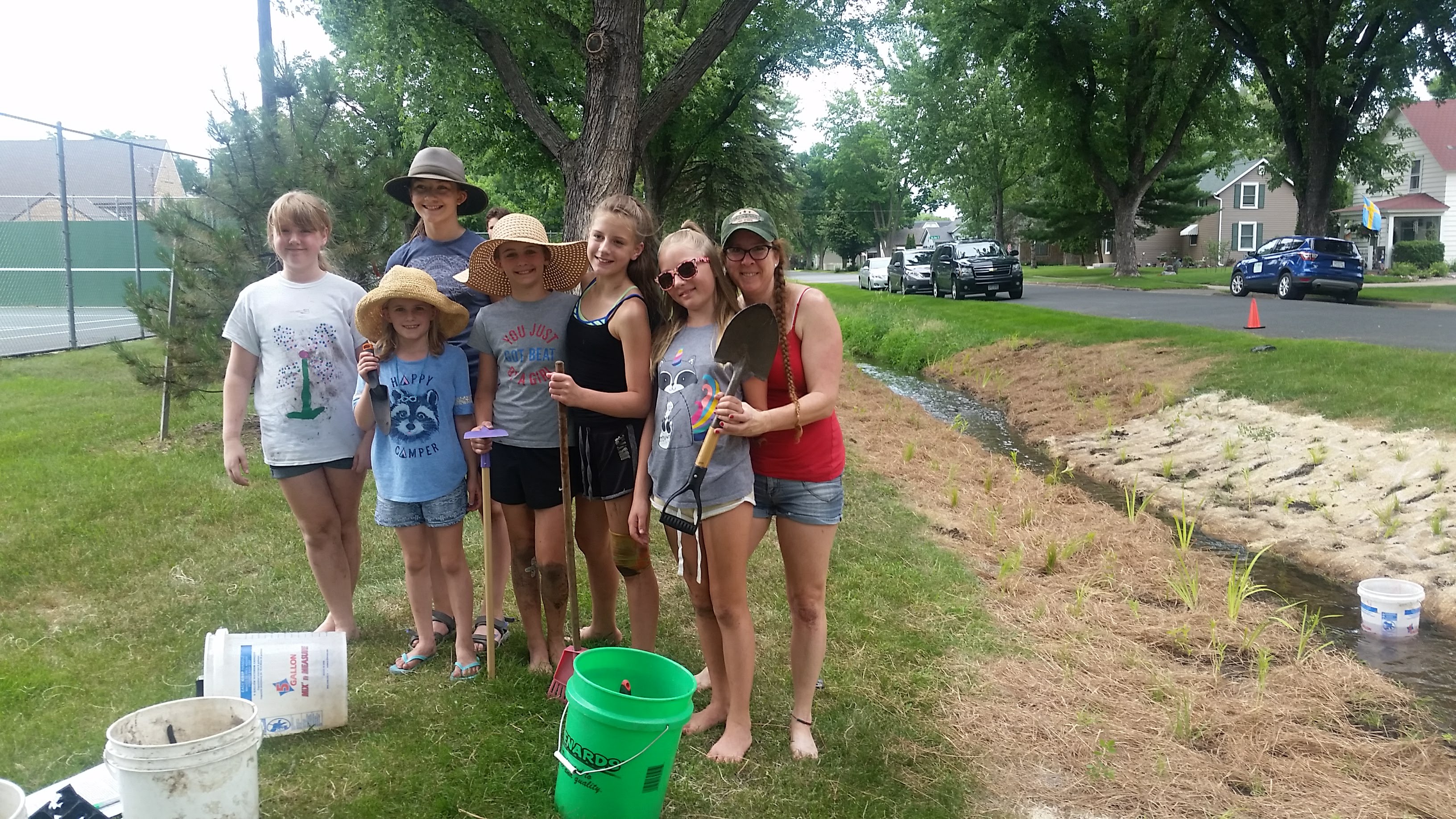 Two miles, three raingardens, and 100 feet of native buffer: Charting ...