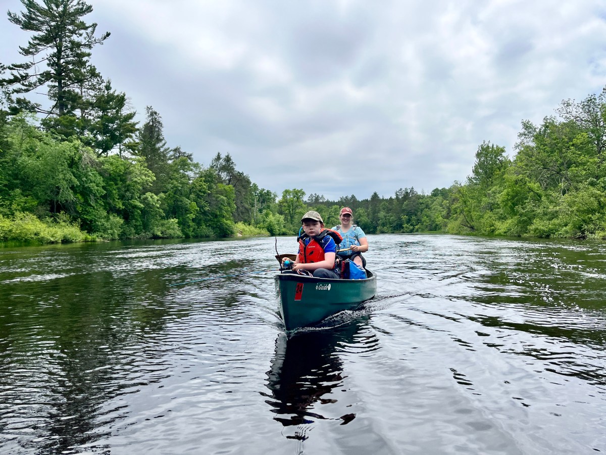 Enjoying wilderness & solitude on the Namekagon River…with a hearty ...