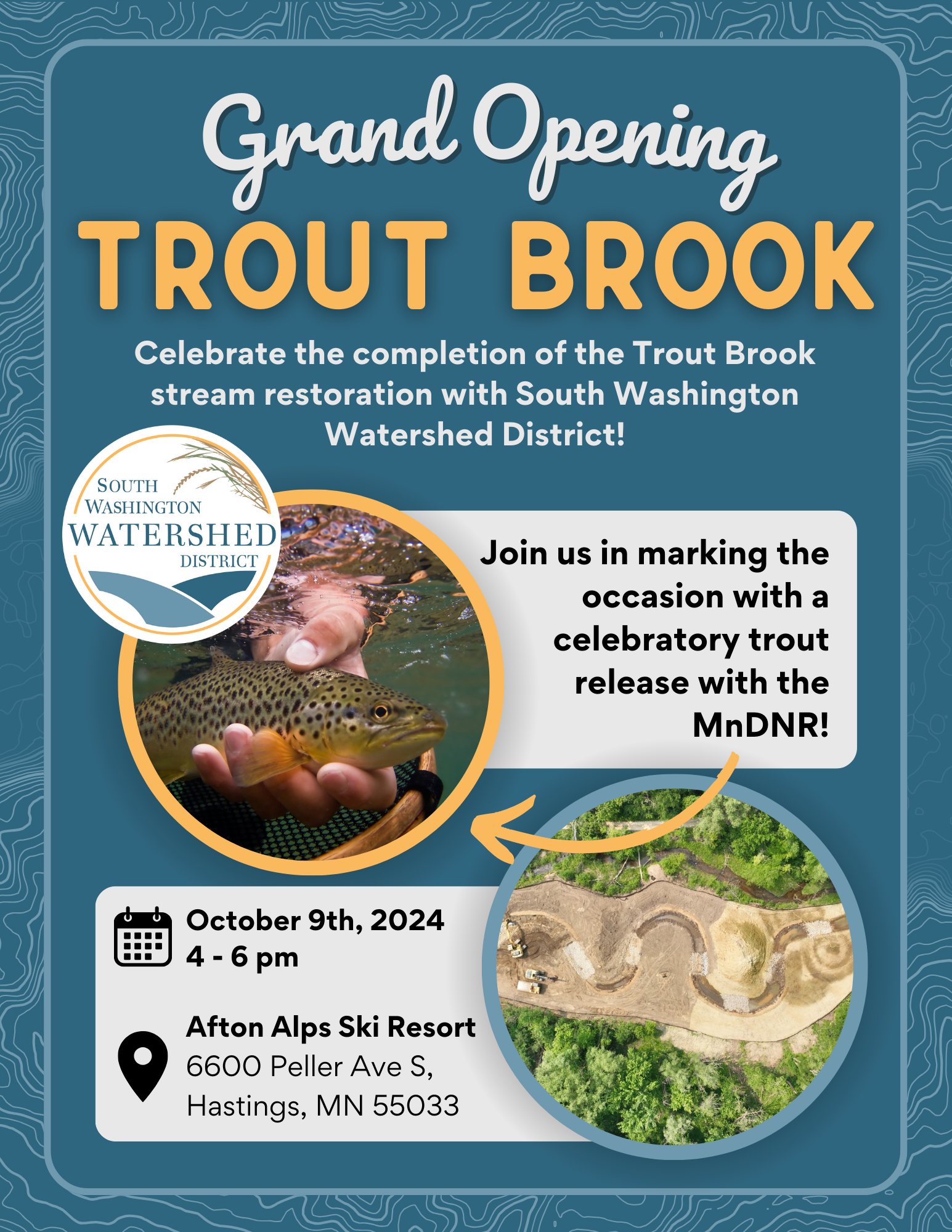 Heritage Brook Trout Return to Afton – East Metro Water