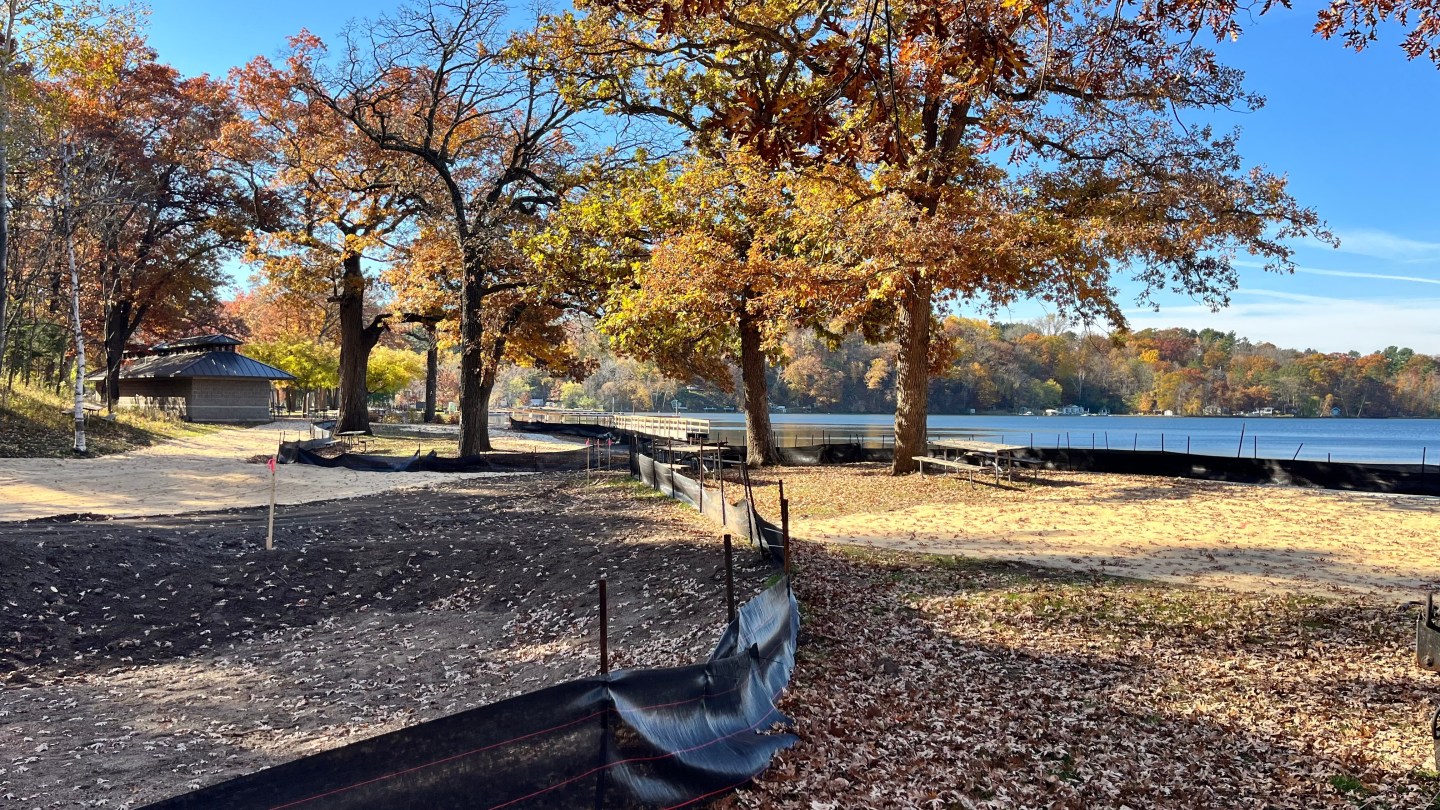 Improvements at Square Lake Park will help to keep the water pristine ...